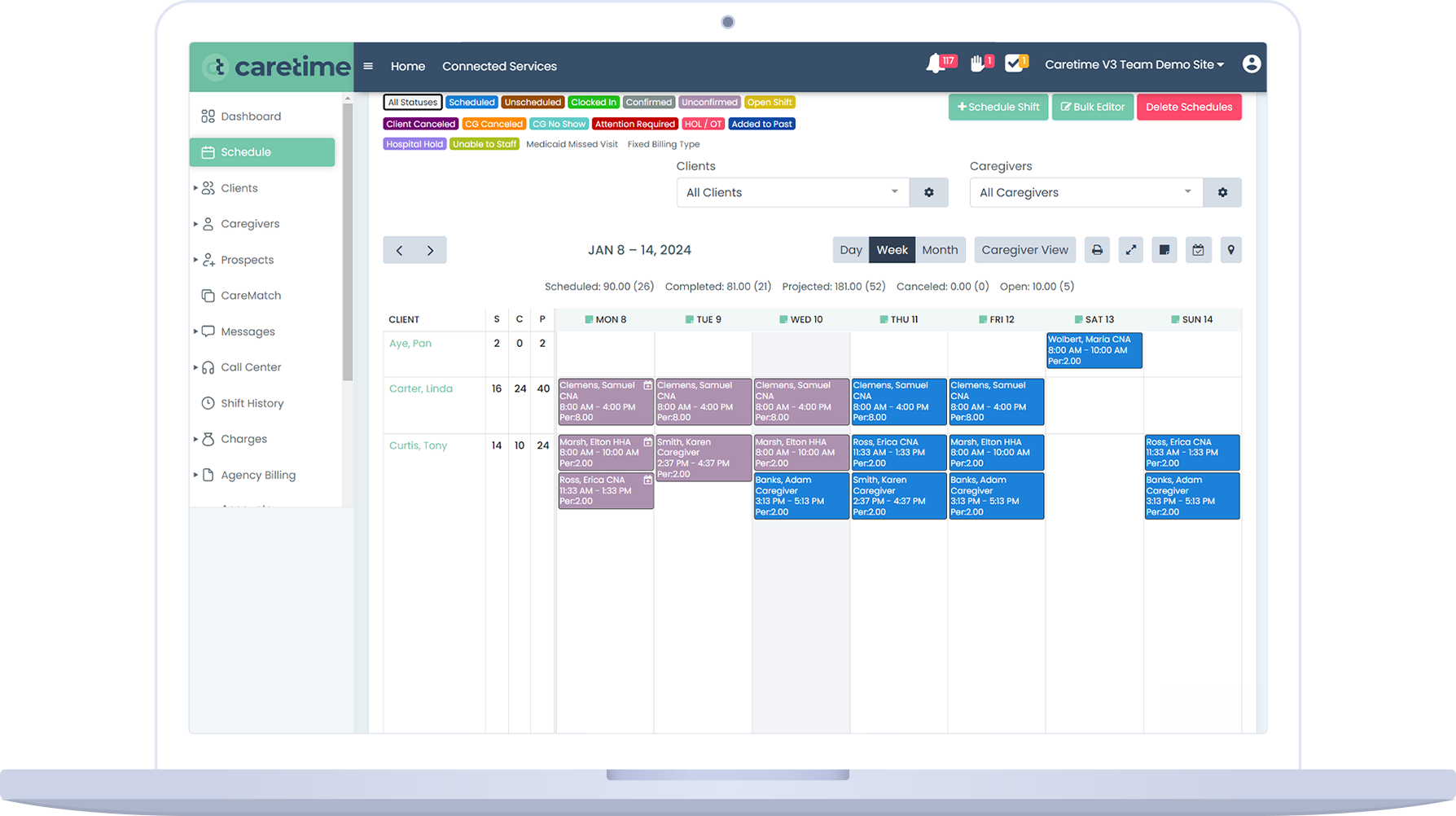 EVV Software | Schedule a Demo Today | CareTime